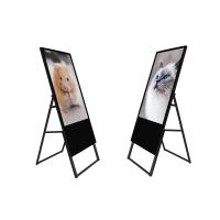 China Portable Battery Powered Digital Poster 55 Inch LCD Advertising Screen Wireless Smart Signage for Event Promotion for sale