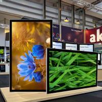 China Hot Sales Customizable Size Wall-Mounted HD 4K 2K Monitor with Large Narrow Bezel for Elevator Retail Store Animation Display for sale
