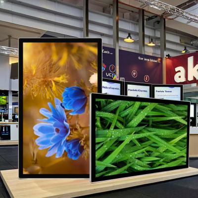 China Hot Sales Customizable Size Wall-Mounted HD 4K 2K Monitor with Large Narrow Bezel for Elevator Retail Store Animation Display for sale