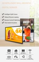 China Coffee Shop UHD 32 Inch Restaurant Business Menu Screen Full Screen LCD Display Black 1-Year Warranty for Fast Food for sale