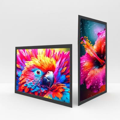 China 43 Inch 1080P HD Wall Mounted Digital Signage Commercial Advertising Player Indoor LCD Media Display for Mall for sale