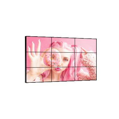 China MJK 46 49 55 Inch Indoor 4K 2x2 3x3 Multi-Splicing Wall-Mounted Narrow Bezel LCD Video Wall Advertising Display 10 Point for sale