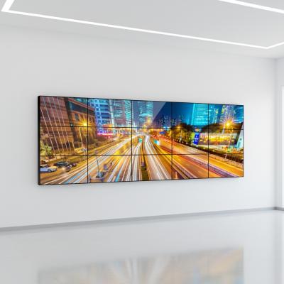 China MJK 46/49/55 Inch 4K for 2.1 Video Wall Splicing Screen 3.5mm Seamless LCD Samsung/AUO Panels 500cd/m for sale
