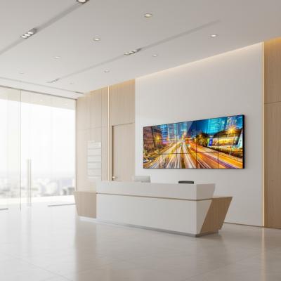 China 55 Inch 3x3 Ultra-Narrow Bezel LCD Video Wall with SDK OEM for Shopping Malls Retail Stores Airports Subways Education for sale