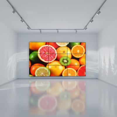 China 49-Inch Indoor Exhibition LCD Video Wall 2x3 with 2K/4K Resolution Infrared Touch for 2.1 1-Year Warranty for Indoor Showrooms for sale