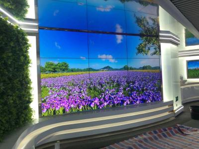 China 65 Inch 3x3 LCD Video Wall Panels 500cd/m Brightness Digital Signage for Video Wall Vesa Mount HD Port 2.1 for sale