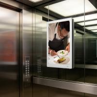China 16:9 Elevator Video Wall LCD Screen Indoor Digital Signage and Displays for Commercial Advertising for sale