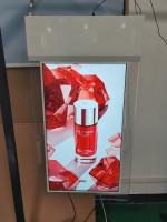 China Dual-Sided 55 Inch Transparent LCD Display Roof-Hanging Digital Signage Media Player for sale