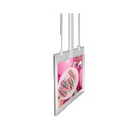 China 43-Inch High Definition Double-Sided LCD Display for Shopping Malls Roof-Hanging Design for sale