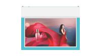 China 43-Inch Ultra-Thin Double-Sided Transparent LCD Digital Signage Poster Indoor Airport Retail Shopping Wayfinding Elevator 1-Year for sale