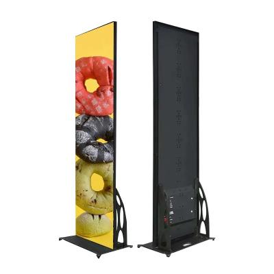 China Indoor Digital LED Display Poster Screen WIFI 4G USB P 1.9 P2 P2.5 P3 Window Banners Video Wall Board Indoor Signage for sale