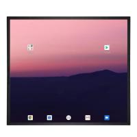 China 1:1 Aspect Ratio Square LCD Display Smart Digital Art Frame Android WiFi Wall Mounted Advertising Screen Kiosk OEM for sale