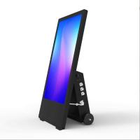 China 32/43/55 Inch Battery Operated Portable Outdoor LCD Display Kiosk with Touch Screen for Digital Poster & Signage for sale