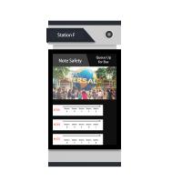China Weatherproof Outdoor Digital Poster Display LCD Electronic Advertising Kiosk for Bus Stop Station Totem Elevator Education for sale