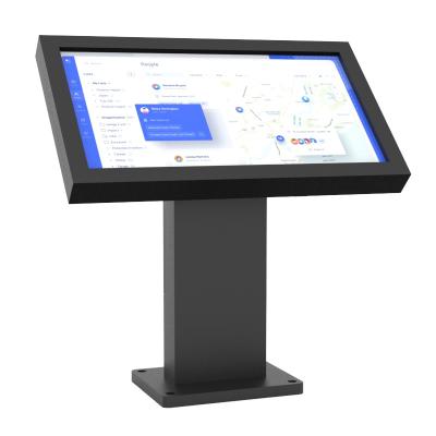 China MJK 65 Inch Outdoor Kiosk with IP55 Waterproof 1000 Nits High Brightness Touch Screen Digital Signage for Shopping Mall for sale