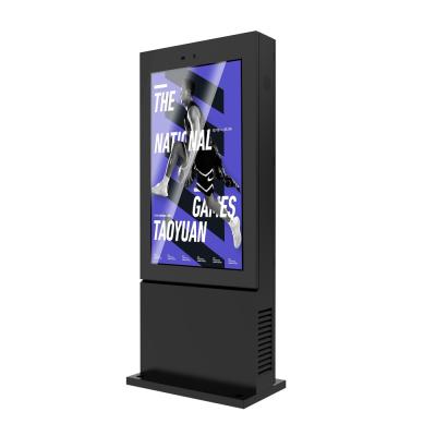 China MJK 32 Inch Outdoor Digital Signage Kiosk with High Brightness LCD IP65 Rated Touch Screen for Elevator Use for sale