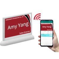 China Smart Table Card with Tape Key Key E Ink System for Indoor Paperless Conference Seminar Summit Meeting for OEM & SDK App for sale