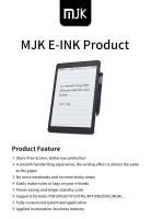 China MJK 31.5 Inch E Ink Display Long-Lasting 6 Color Smart E-Paper RK3566 Chip Energy-Saving Digital Poster CMS SDK Included for sale