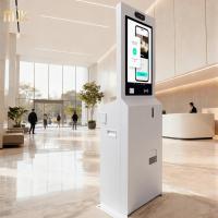 China MJK 27 Inch Touch Screen 1920x1080 Resolution Self Service Payment Kiosk Cash Deposit Machine Currency Exchange Pay Bank SDK for sale