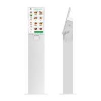 China 21.5 Inch Self Ordering Restaurant Food Kiosk Barcode Reader 1920x1080 Resolution 32GB Storage Facial Recognition Multi-OS SDK for sale
