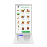 China 21.5 Inch Self Ordering Restaurant Food Kiosk Barcode Reader 1920x1080 Resolution 32GB Storage Facial Recognition Multi-OS SDK for sale