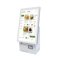 China Countertop Self-Ordering Kiosk | 10-Point Touch Desktop POS Terminal for Fast Food Restaurants for sale