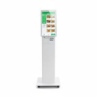 China 21.5 Inch Fast Food Ordering Machine Cashless Touch Screen Kiosk Smart Restaurant Self Pay Station for Cafe Factory for sale