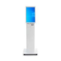 China 21.5 Inch Fast Food Ordering Machine Cashless Touch Screen Kiosk Smart Restaurant Self Pay Station for Cafe Factory for sale