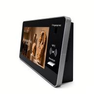 China MJK 21.5 Inch Wall-Mounted Self Service Kiosk Touch Screen Terminal with Printer Digital Signage and Displays for sale