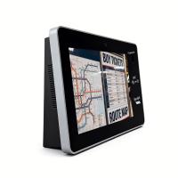 China MJK 21.5 Inch Wall-Mounted Self Service Kiosk Touch Screen Terminal with Printer Digital Signage and Displays for sale