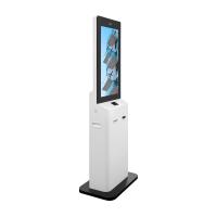 China 32 Inch Hotel Self Service Check in Kiosk with Room Card Dispenser Passport Scanner Touch Screen Check-Out Terminal OEM for sale