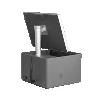 China Smart Self-Service Check-In Kiosk for Desktop Use for Hospital Hotel Airport Visitor Management-with Optional Barcode Reader for sale