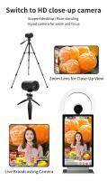 China All-In-One 15.6 Inch Interactive Screen for TikTok Facebook Live Streaming Broadcasting Portable Service Equipment for sale