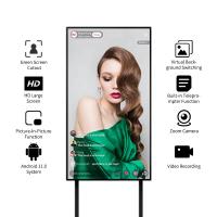 China 43/49/55 Inch HD High Brightness Touch Live Broadcast Large Screen Anchor Selling Intelligent Display Equipment for sale