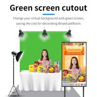 China MJK All-In-One Live Streaming Broadcasting Equipment 32 Inch Large Interactive Screen for Advertising 1 Year Warranty for sale