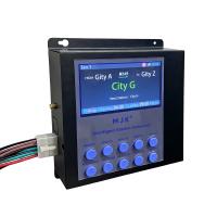 China MJK Bus Station Announcer Metal Material ISO9001 Certified Black Color Controlled Manually or GPS for Bus/Boat/Train for sale