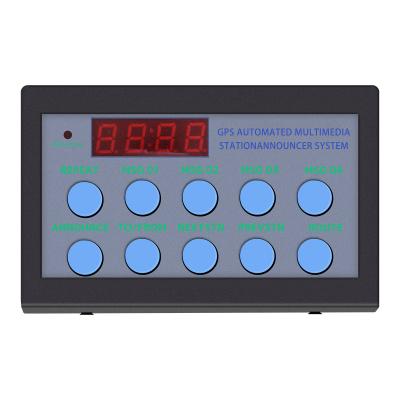 China GPS Automatic Bus Voice Announcement System Intelligent Station Reporter Media Player for Public Transit OEM for sale