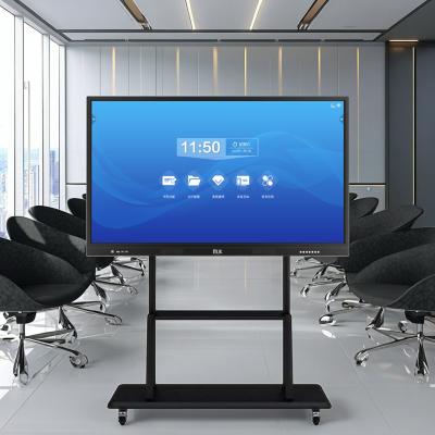 China Great Price 98-Inch Tempered Glass Infrared 20-Point Touch 4K LCD Interactive Whiteboard Android/Windows OS 4GB RAM/128GB for sale