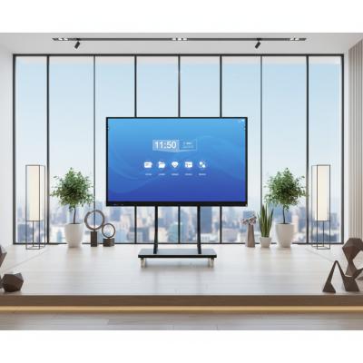 China 86-Inch Anti-Glare All-In-One Smart Classroom Interactive Whiteboard 4K UHD Infrared Touch Android/Windows Dual System at Price for sale