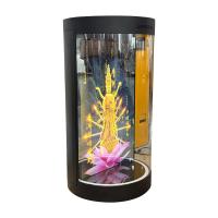 China App-Controlled Indoor Advertising Holographic Fans Lightweight Metal Construction 3D Floor Stand for Hologram Equipment for sale