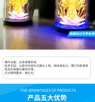 China App-Controlled Indoor Advertising Holographic Fans Lightweight Metal Construction 3D Floor Stand for Hologram Equipment for sale