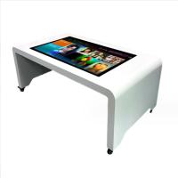 China Smart Coffee Table with Refrigerator Drawer Wireless Charger Bluetooth Speaker Intelligent Living Room Ice Bar OEM for sale