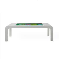 China Smart Fridge Coffee Table 10mm Tempered Glass Top Low Noise Refrigerated Storage Bar Table for Home Office Factory for sale
