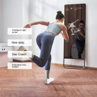 China 32 Inch 4K Intelligent AI Fitness Exercise Magic Mirror Touchscreen Android OS Voice Control Glass Wi-Fi Wall-mounted Indoor for sale