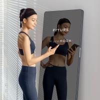 China 32 Inch 4K Intelligent AI Fitness Exercise Magic Mirror Touchscreen Android OS Voice Control Glass Wi-Fi Wall-mounted Indoor for sale