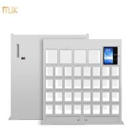 China Smart Electronic Lock Parcel Locker with Windows Android OS Assembled Structure 18 Compartments for Security Storage for sale