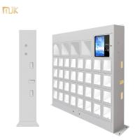 China Smart Electronic Lock Parcel Locker with Windows Android OS Assembled Structure 18 Compartments for Security Storage for sale
