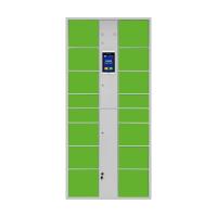 China Smart Storage Locker Touch Screen Electronic Luggage Locker Intelligent Parcel Delivery Kiosk Steel Cabinet OEM for sale