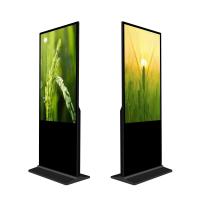 China 55 Inch Floor Standing Digital Signage with Android OS WiFi LCD Advertising Kiosk Vertical Video Display for sale