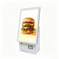 China Customized Color Self Ordering Kiosk with 21.5/24/27 Inch Screen and 4/8/16 GB RAM for Interactive Customer Service for sale